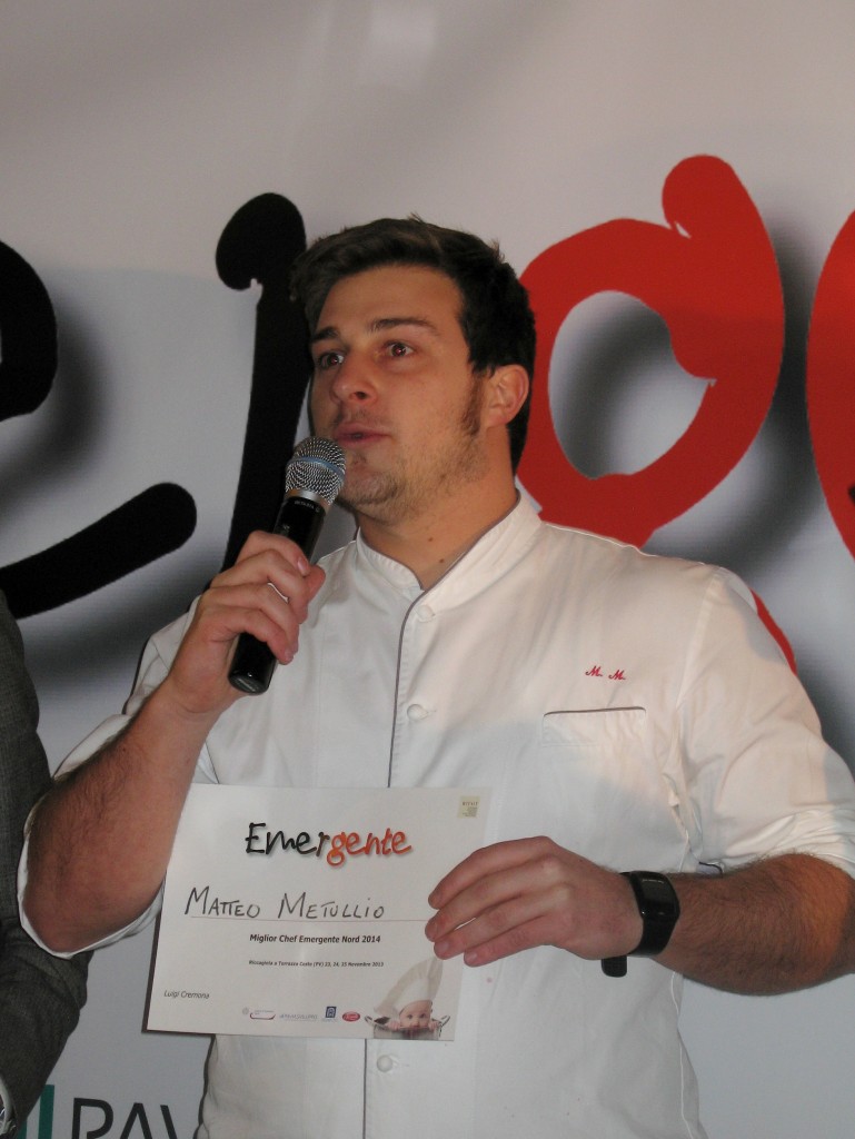 Matteo Metullio è lo chef “Emergente Nord” 2014 – Geisha Gourmet